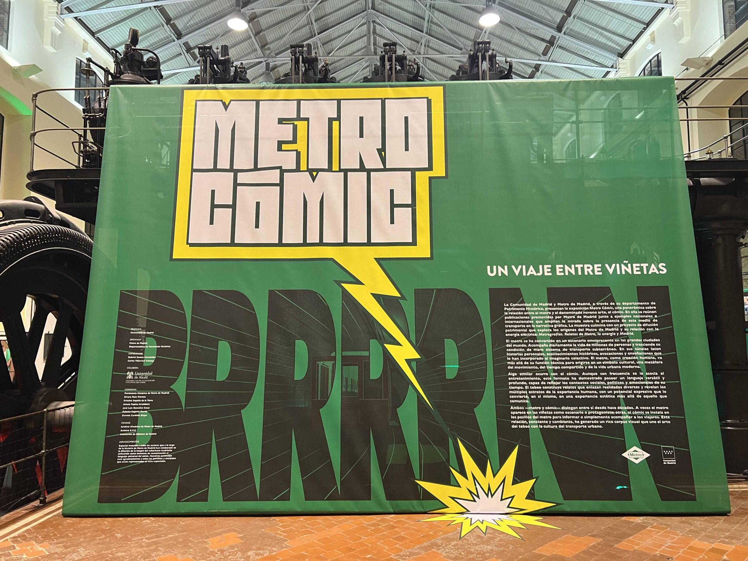 Metro Comic. Un viaje entre viñetas – Museos Metro Madrid